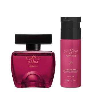 Kit Coffee Addictive Woman: Desodorante Colônia 100ml + Loção Corporal ...