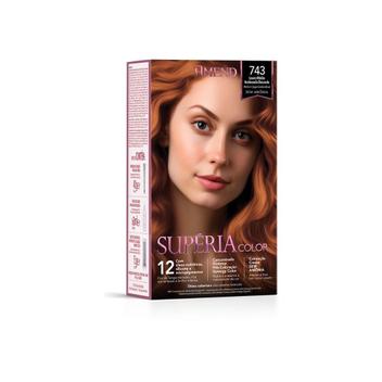 Kit Coloração Amend Supéria Color 743 Louro Médio Acobreado ...