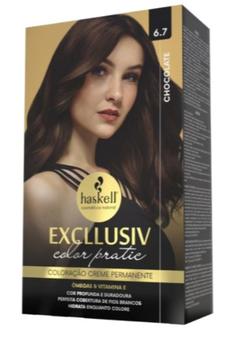 Kit Coloração Excllusiv Color Pratic 6.7 Chocolate - Haskell - Haskell ...