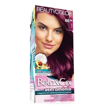 Kit Coloração Sem Amônia Marsala 66.26 - Beauty Color - Tinta de Cabelo ...