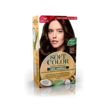 Kit Coloração Soft Color Wella 323 Cafés Especiais Café Robusta - Wella ...