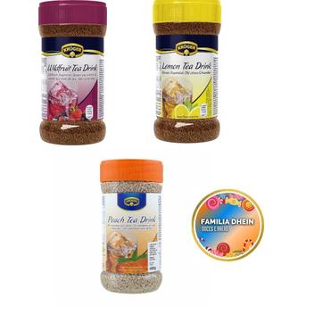 Kit Com 03 Chás Instantâneos Kruger 400G Cada Sortidos - Chá - Magazine ...