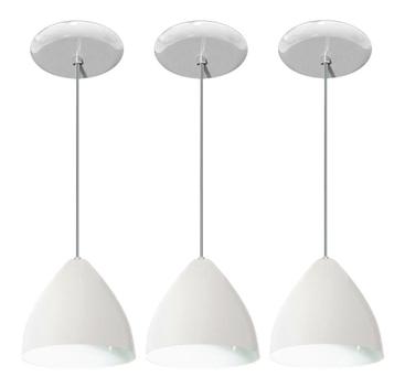 Kit Com 03 Peças Pendente Colorido - Luminaria Colorida - Amandini ...