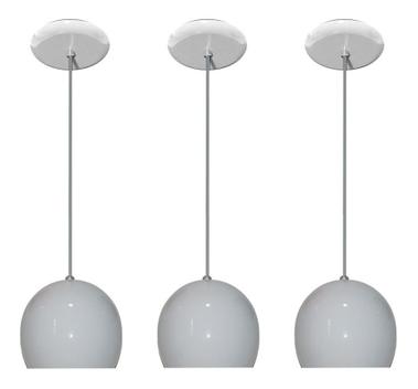 Kit Com 03 Pendentes Colorido Para Balcão Cozinha Americana - Lustres ...