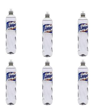Kit Com 06 Detergente Limpol Cristal 500Ml Biodegradável - Bombril ...