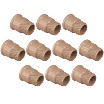 Kit Com 10 Adaptador Curto Soldável 20Mm X 1/2 Caixa D'Água - Akato ...