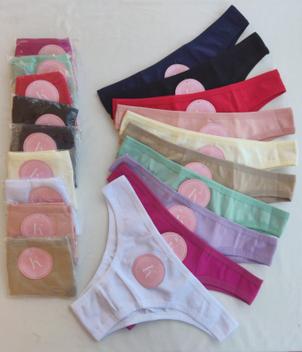 Kit com 10 Calcinhas de Algodão Premium Modelo Tanga Vilma - krol Moda ...