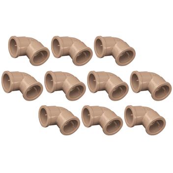 Kit Com 10 Joelho 90º Soldável 50Mm - Akato - Cotovelo / Joelho ...