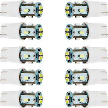 Kit Com 10 LÂMpadas T10 Tipo Torre 6 Leds 1.8w Azul - AUTOPOLI ...