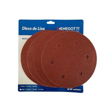Kit Com 10 Lixas 225mm Grão 80 Para Lixadeira Girafa De Teto ...