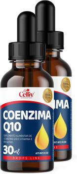Kit Com 2 - Coenzima Q10 100mg Por Porção e Vitamina E Sabor Menta em ...