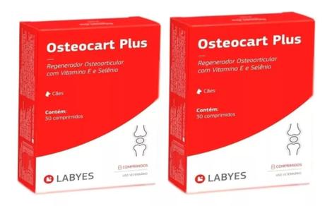 Kit com 2 Osteocart Plus 30 Cps Labyes - Complexo B - Magazine Luiza