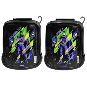 Kit com 2 Porta Sanduiche do Batman Armazena Lanche de Pão de Forma ...