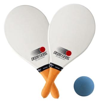 Kit Com 2 Raquete Fastball Evolution Branca Tipo Fibra +Bola - Bola de ...
