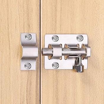 Kit com 2 Trancas / Ferrolho em Aço Inox 1.5 Polegadas - Idea - Jogo de ...