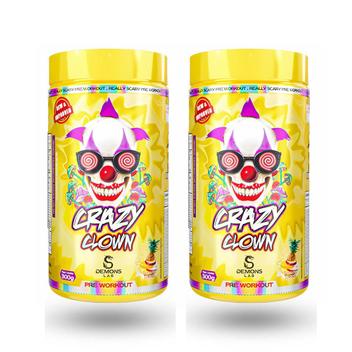 Kit Com 2X Pré Treino Cry Clown 300G Demons Lab - Pré Treino - Magazine ...