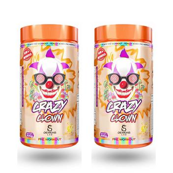 Kit Com 2X Pré Treino Cry Clown 300G Demons Lab - Pré Treino - Magazine ...