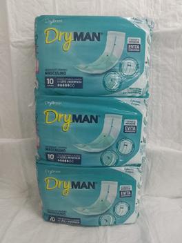 Kit Com 3 Absorventes Geriátrico Masculino Dry Man - Acessórios para ...