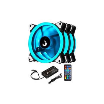 Kit Com 3 Cooler Fan Rise Mode Energy, 120mm, ARGB, Preto FN-02-RGB-5V ...