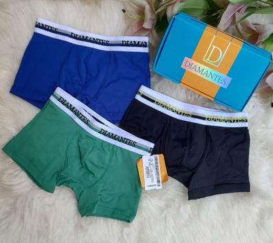 Kit com 3 Cuecas de Microfibra Kids da Diamantes - Cueca Infantil ...