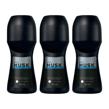 Kit Com 3 Desodorantes Roll-on Antitranspirante 50ml Avon - Desodorante ...