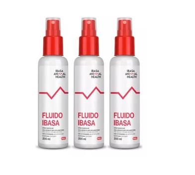 Kit com 3 Fluído Ibasa 100ml - Farmácia Pet - Magazine Luiza