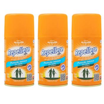 Kit Com 3 Repelente Repellere Proteção Intensa Aerossol 150ml ...