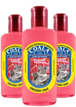 Kit com 3 Unidades Coala Limpador Aromatizante Romã 120 Ml - Limpador ...