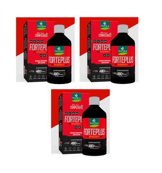 Kit com 3 Unidades Forteplus Energy Complexo B 480ml - Biofhitus ...