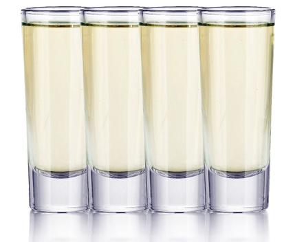 Kit Com 4 Copos Shooter Tequila e Cachaça 41ml em Vidro - Libbey ...