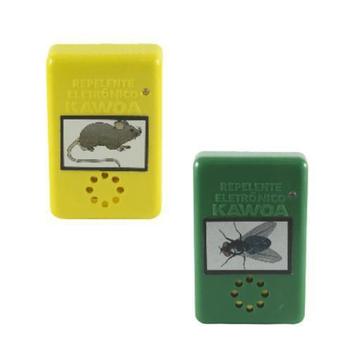 Kit Com 4 Repelentes - 2 Rato E 2 Mosca - Kawoa - Repelente de Pragas ...