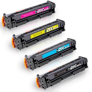 Kit Com 4 Toner Compatível W2020 W2021 W2022 W2023 414a M454dw M479fdw ...