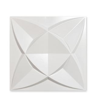 Kit com 40 Placas 25x25cm 3D Decorativa Dakar Revestimento Plástico PVC ...