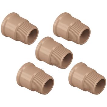 Kit Com 5 Adaptador Curto Soldável 25Mm X 3/4 Caixa D'Água - Akato ...