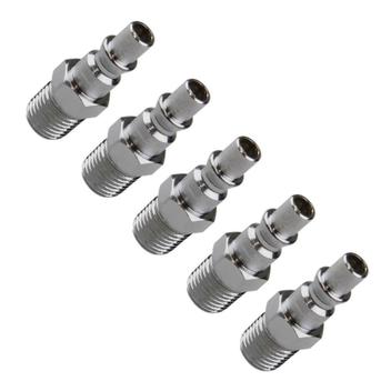 Kit Com 5 Adaptadores Para Engate Rápido Schweers Macho 1/4 - Engate Rápido para Mangueira de ...