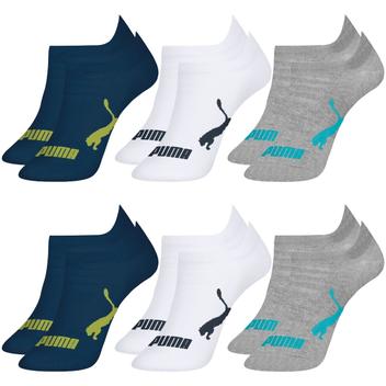 Kit com 6 Meias Esportiva Puma Infantil Sport Calcanhar Verdadeiro Cano ...