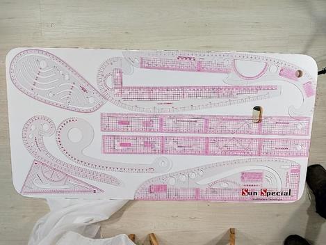 Kit com Réguas de Acrílico OK-070 - Okachi - Chaton - Magazine Luiza