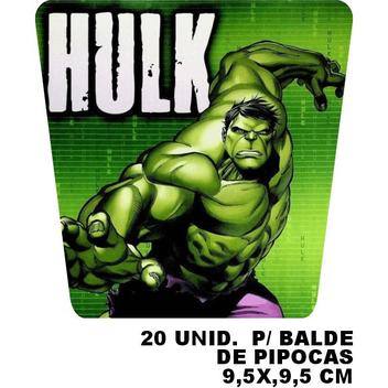 Kit combo festa infantil 98 peças personalizado hulk adesivo tag ...