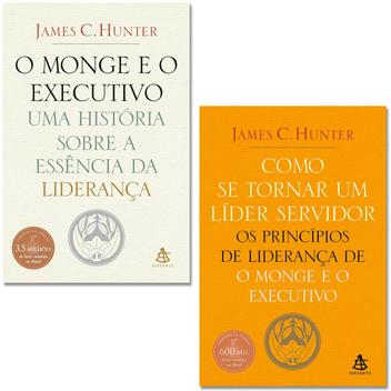 Kit Como Se Tornar Um Líder Servidor + O Monge E O Executivo - James C ...