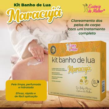 Kit Completo Banho de Lua Completo Antialérgico Vários Tipos Essência da Mulher Descolorante Com ...