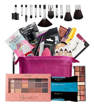 Kit Completo de Maquiagem: Make Profissional Ideal - Pele Branca ...