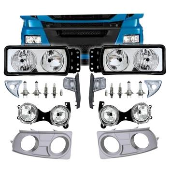 Kit Completo Dianteiro Farol Pisca Compativel Iveco Stralis - AUTOLUX ...