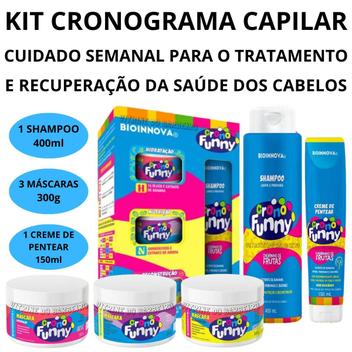 Kit Completo P/ Recarga Nutritiva Hidratação Capilar Intensa - Bio ...