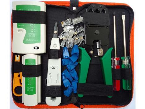 Kit Completo para Redes Rj45 Rj11 - Maleta de Ferramentas - Multikits ...