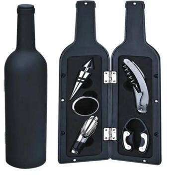 Kit Completo para Vinho 5 Peças Inox Presente Ideal - Shophalle Magalu ...