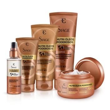 Kit Completo Siàge Nutri Óleos Poderosos - Eudora Siàge - Kit de ...