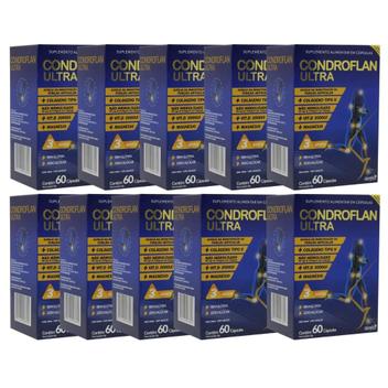 Kit Condroflan Ultra Airela Com 10 Unidades De 60 Cápsulas Cada ...