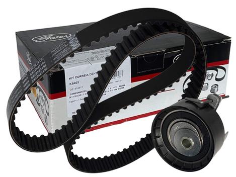 Kit Correia Dentada com Tensor GATES Ford New Fiesta Ecosport Ka Focus ...