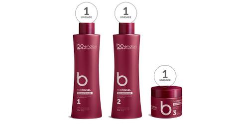 Kit Cosméticos Be Emotion - Professional - The Rescue - Reconstrução ...