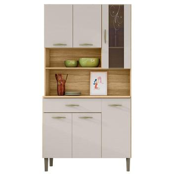 Kit Cozinha Golden 6 Portas Freijó Soft - Kits Paraná - Kit Organizador ...